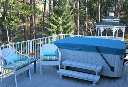 Sunbrella® Spa Covers | All Seasons Spa Covers | Shop Hot Tub Covers